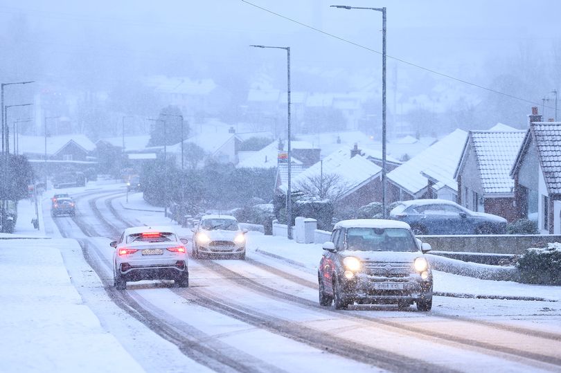 Northern Ireland snow and ice warnings extended by Met Office