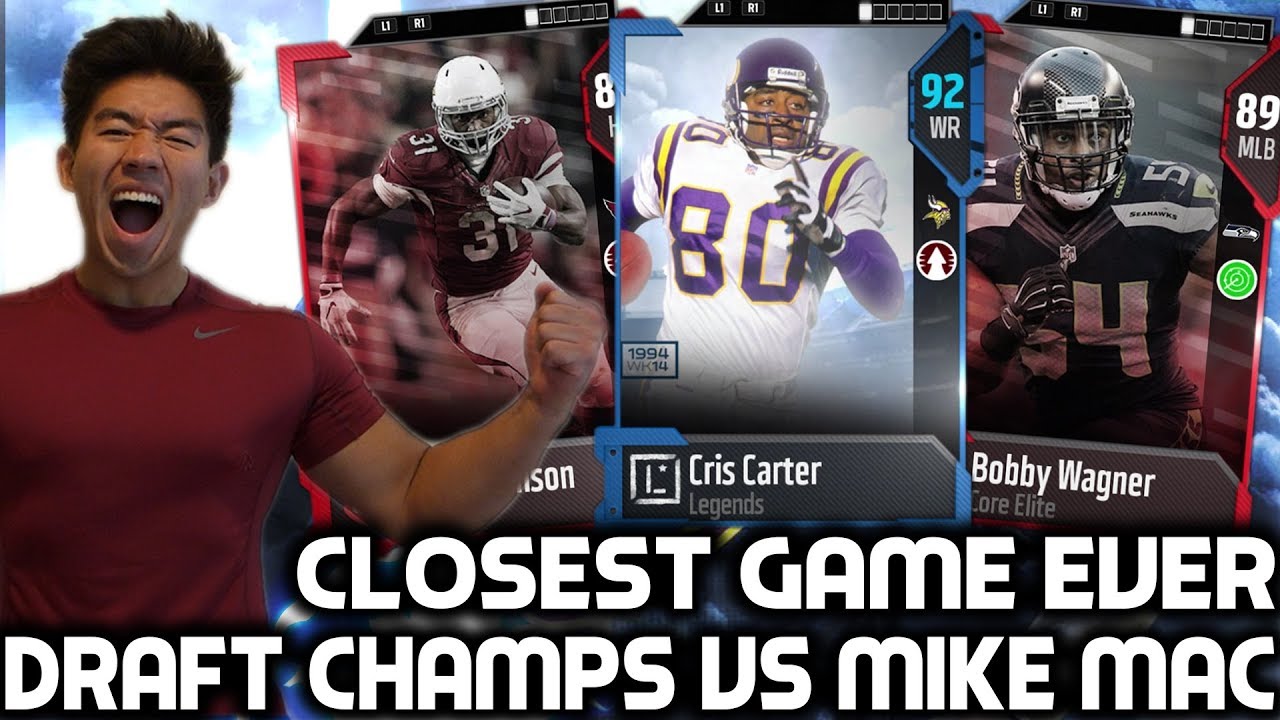 NORMAL DRAFT VS MIKE MAC! Madden 18 Draft Champions