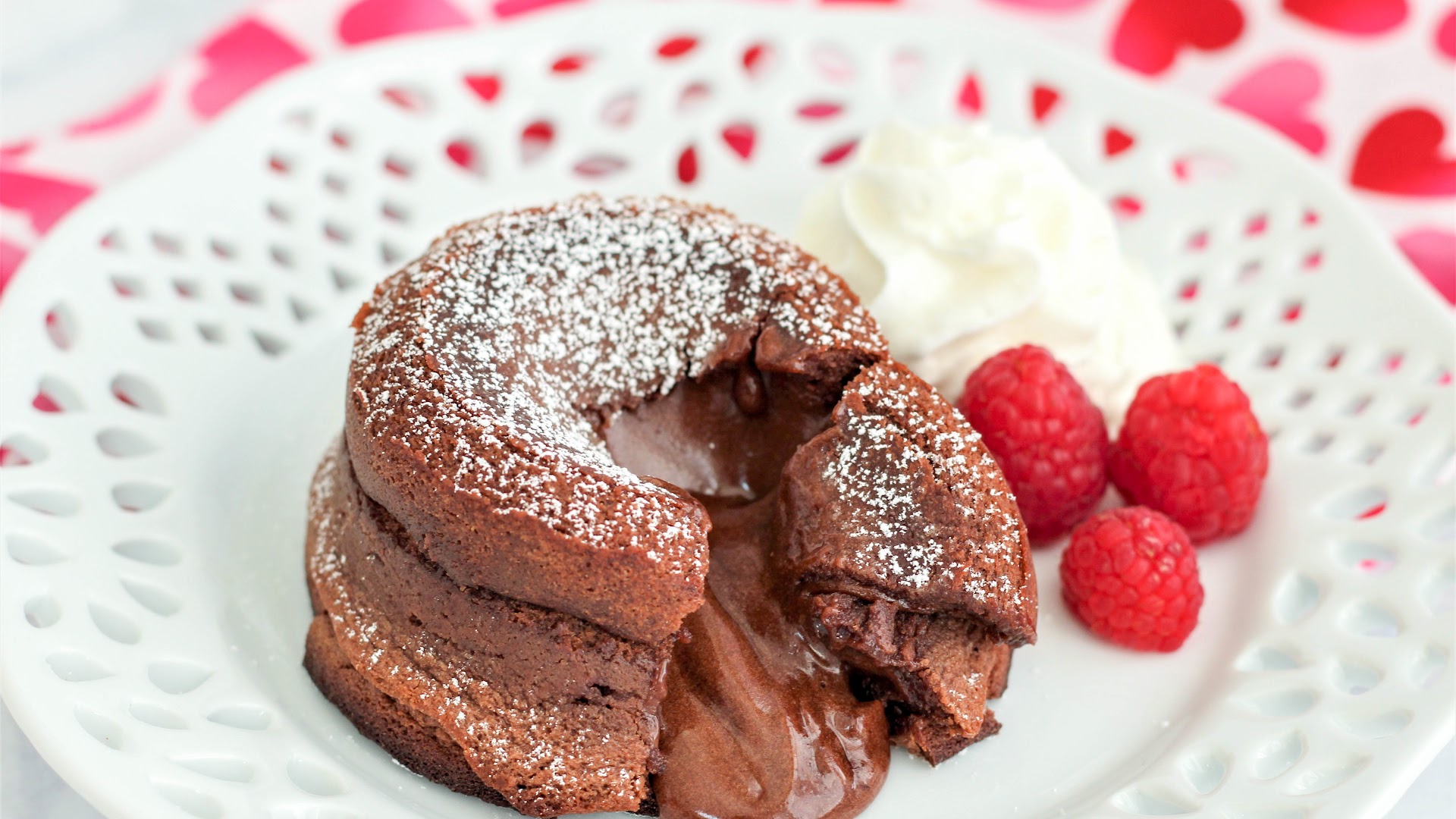 We Love Molten Cakes In The Test Kitchen - Burning Love Molten ...