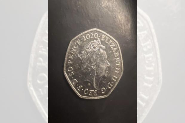 Rare Queen Elizabeth 50p coin is being sold for £36,999