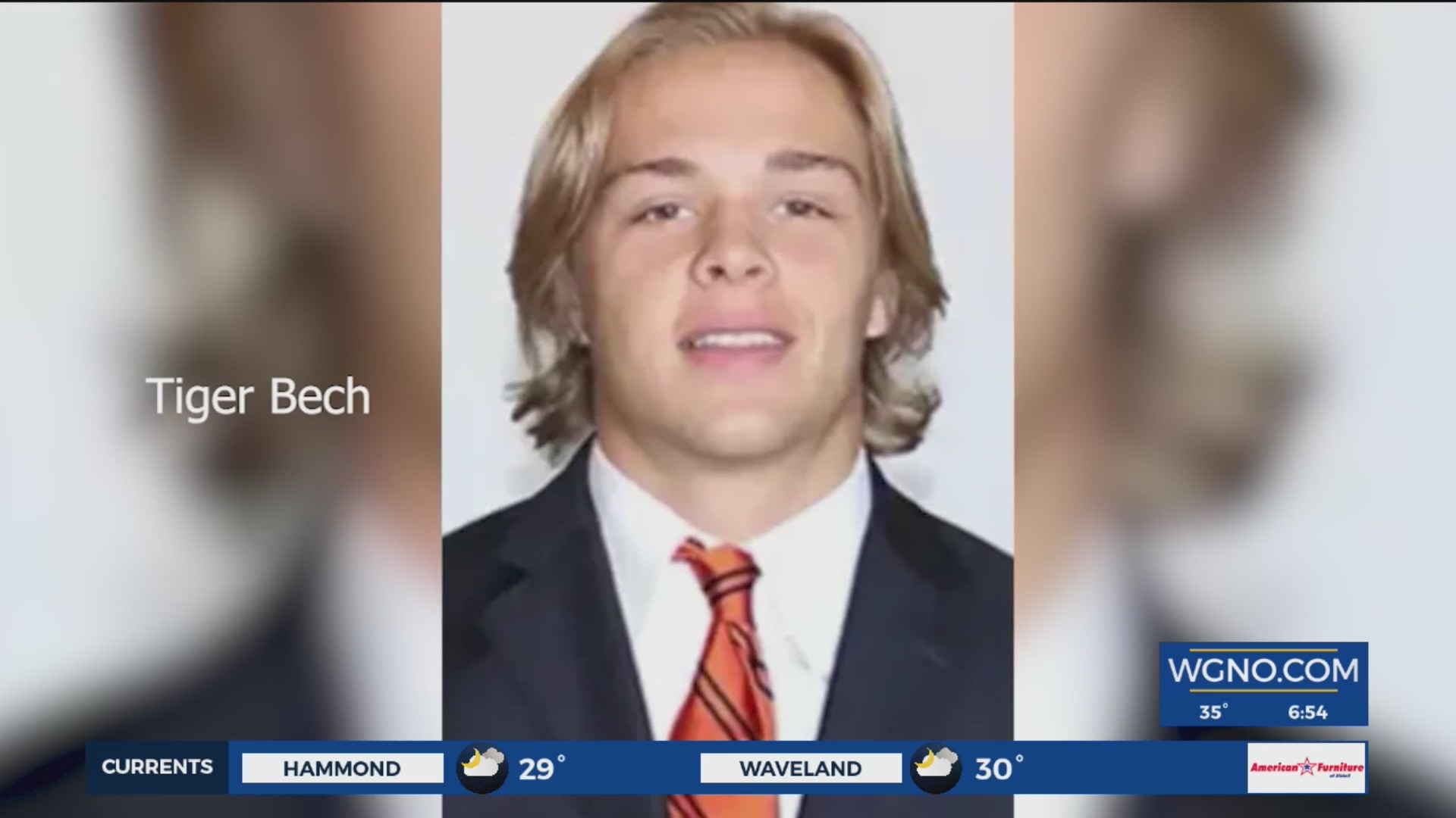 Louisiana remembers Tiger Bech