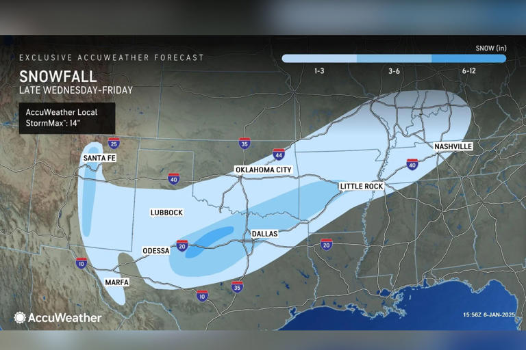 Map Shows 17 States Under Threat of Fresh Winter Storm