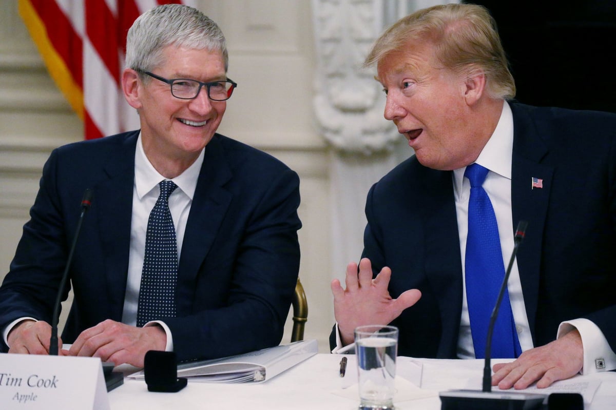 Celebrities and tech leaders supporting Donald Trump: Tim Cook donates ...