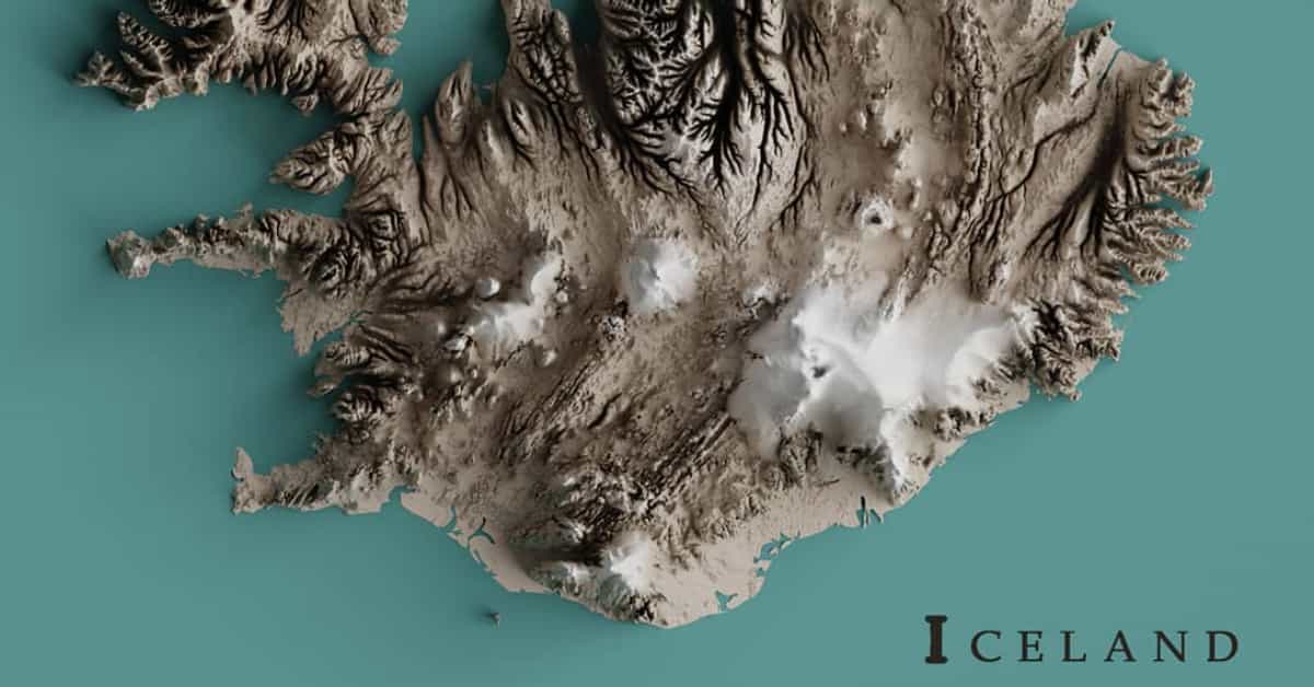 Mesmerizing Topographical Maps That Show The World In A New Light
