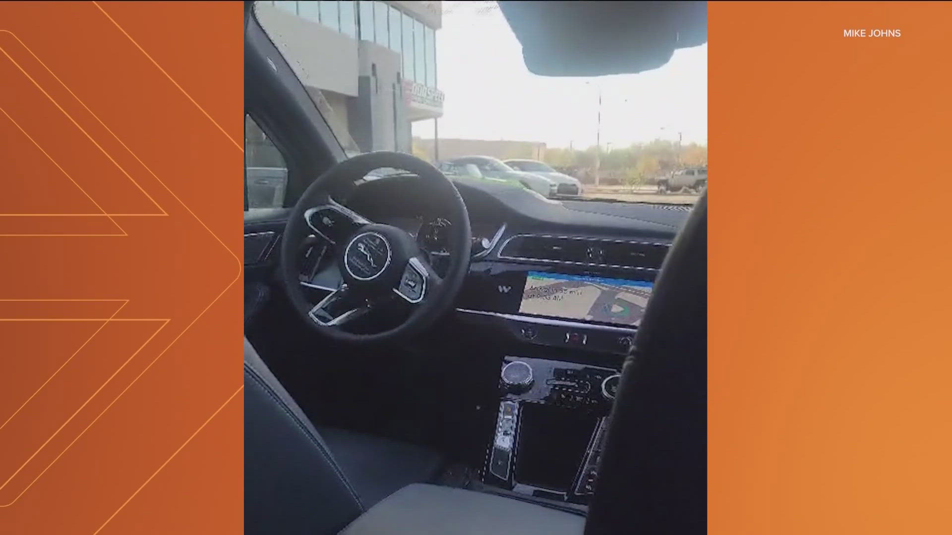 Waymo self-driving vehicle drives in circles during software update