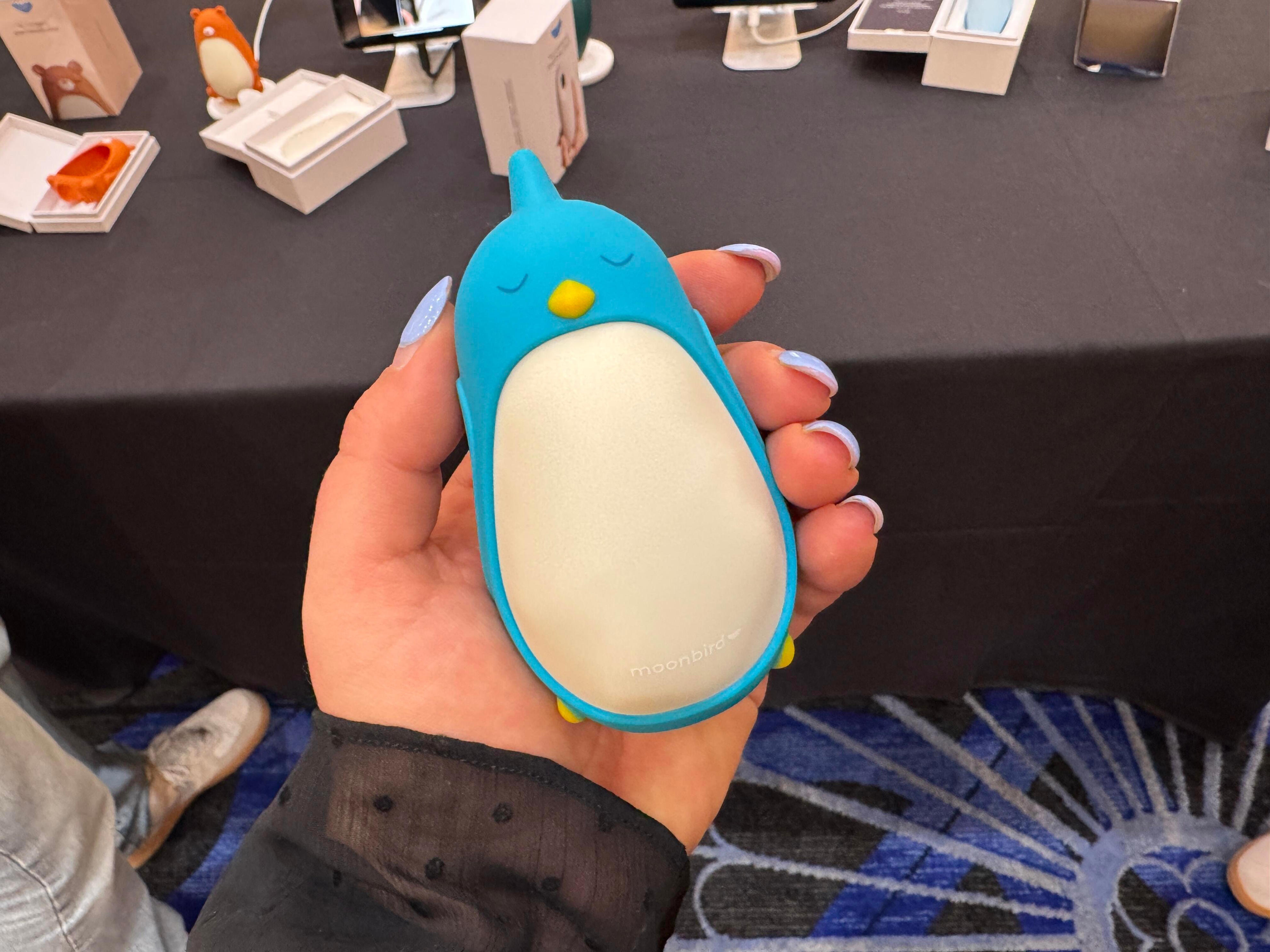 Embrace Relaxy Time by Breathing In and Out With This Sweet Penguin's Tummy