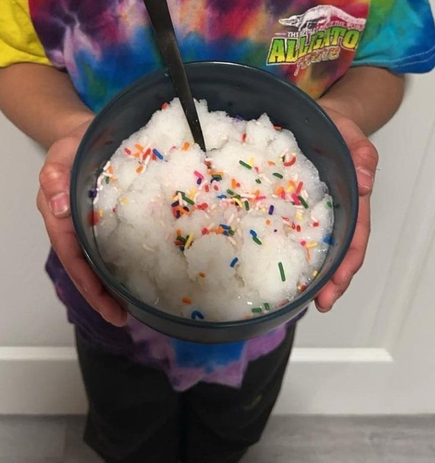 How to make snow ice cream: Virginia family recipe, list of topping ideas