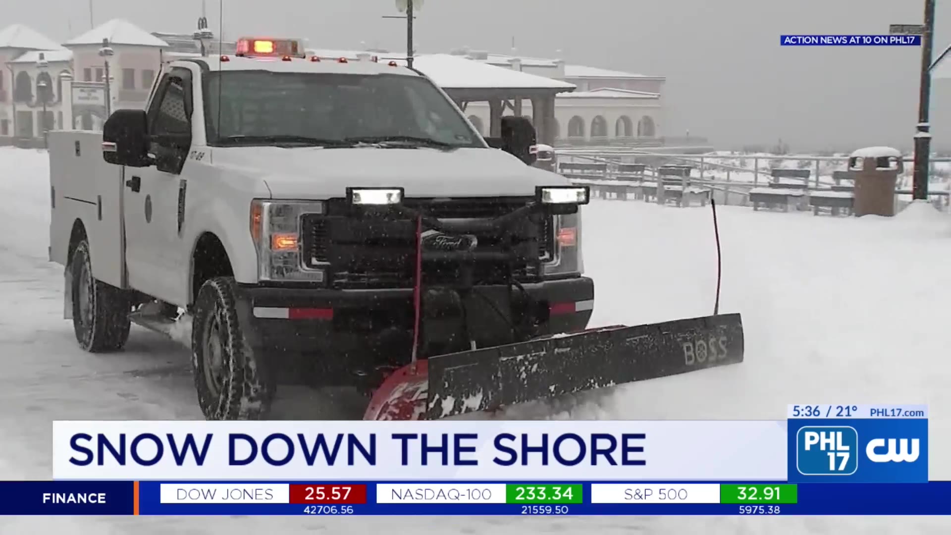 Snow down the shore: Cape May County hit with up to 8"of snow