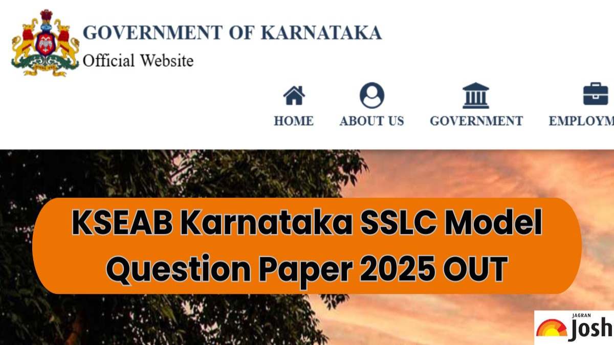 KSEAB Karnataka SSLC Model Question Paper 2025 OUT; Download Subject ...