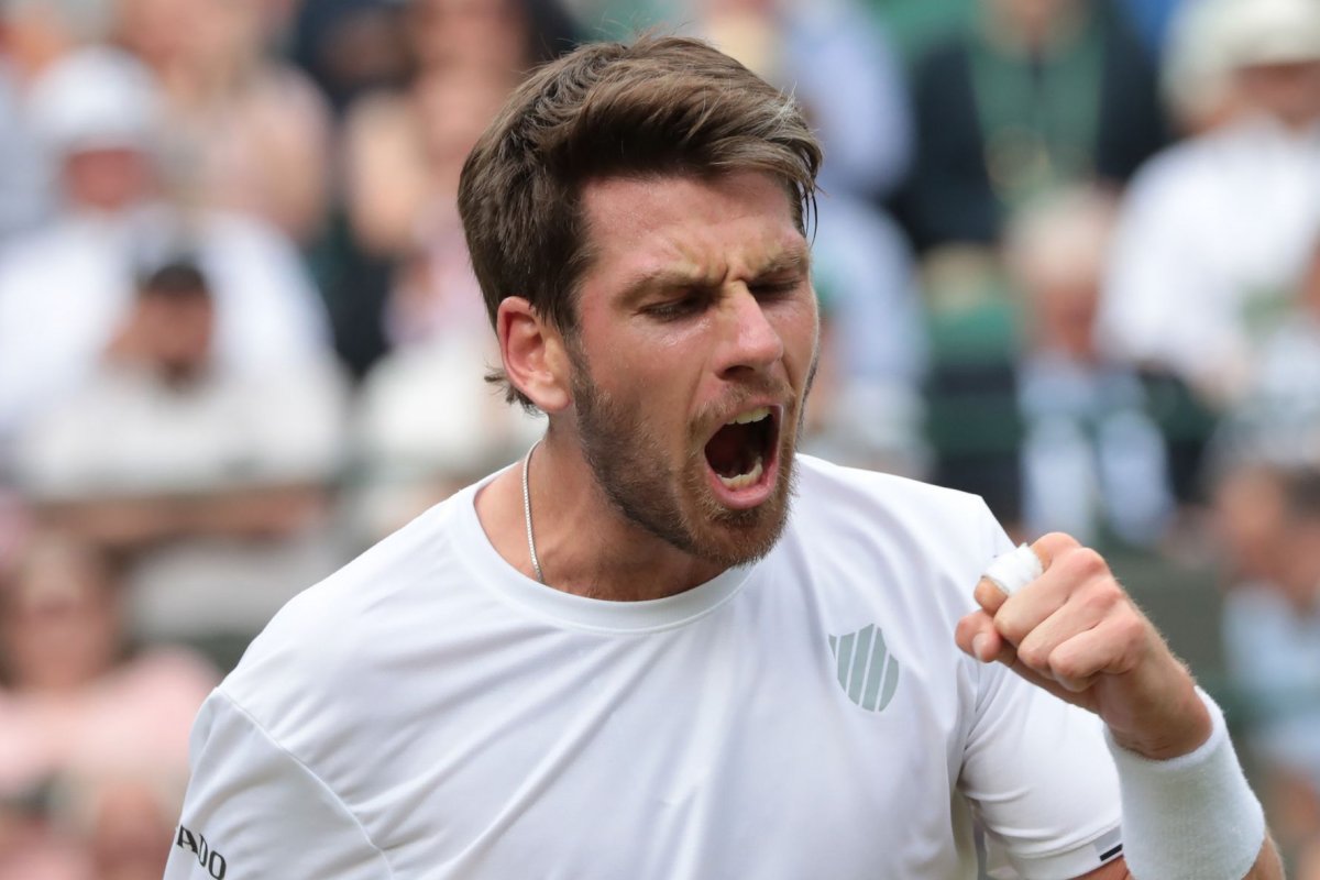 Watch: Cameron Norrie hits fan with tennis racket flipped into stands ...