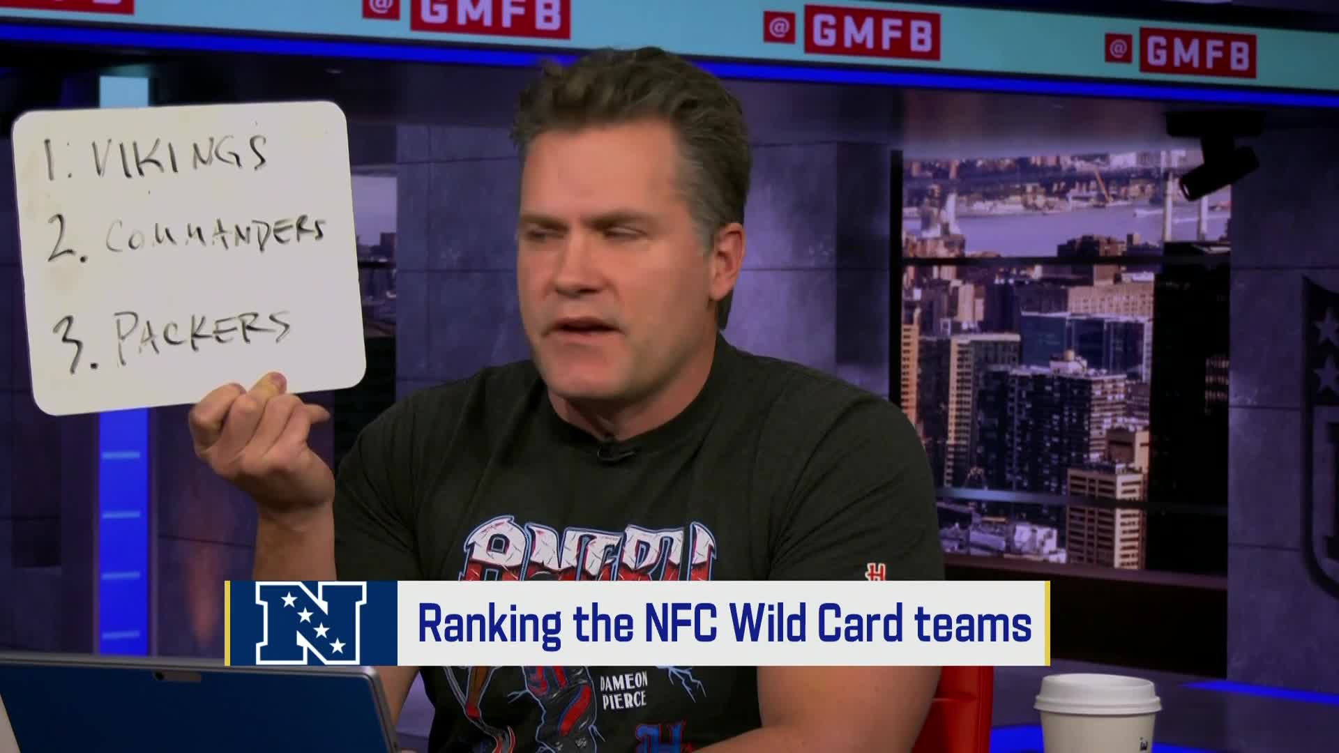 Ranking NFC Wild Card teams 'GMFB'