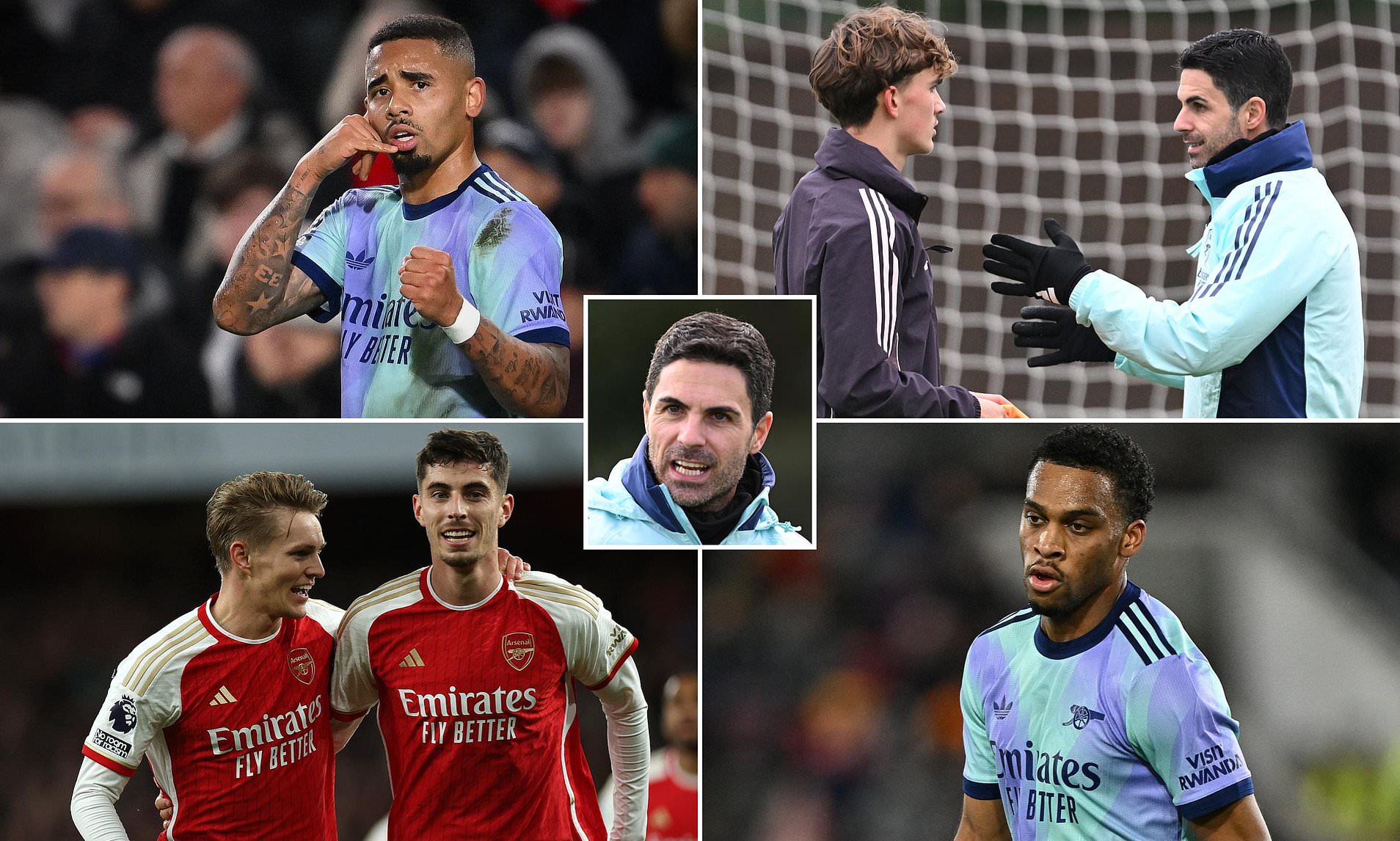 How Arsenal could line up against Newcastle in Carabao Cup semi-final ...