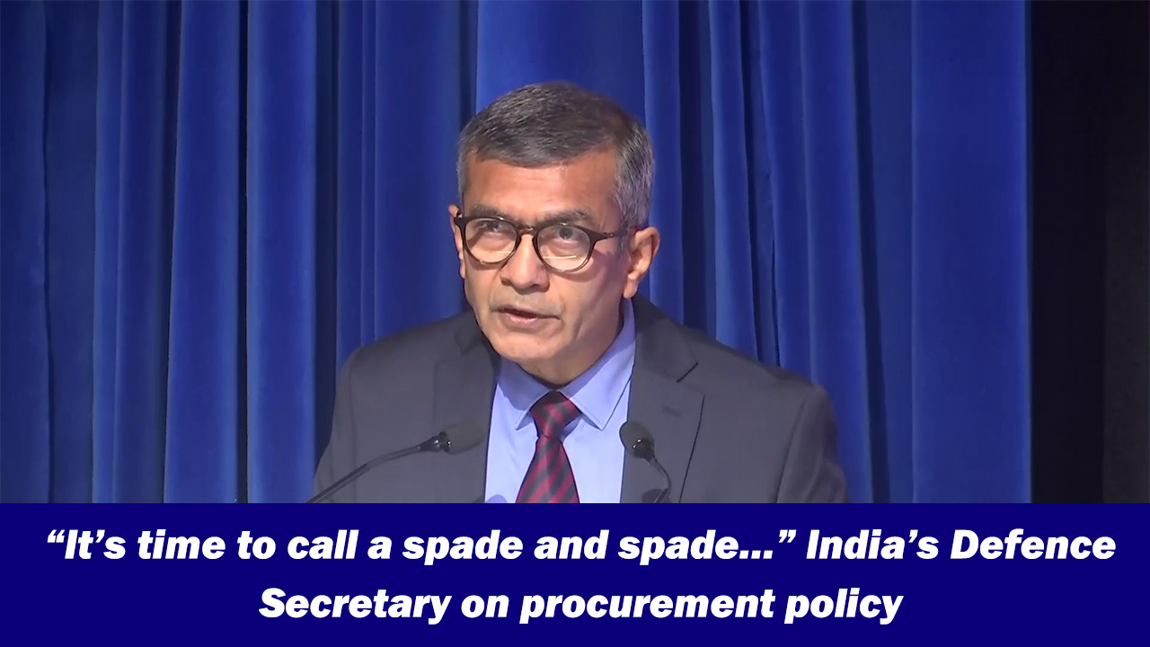 “It’s time to call a spade and spade…” India’s Defence Secretary on ...