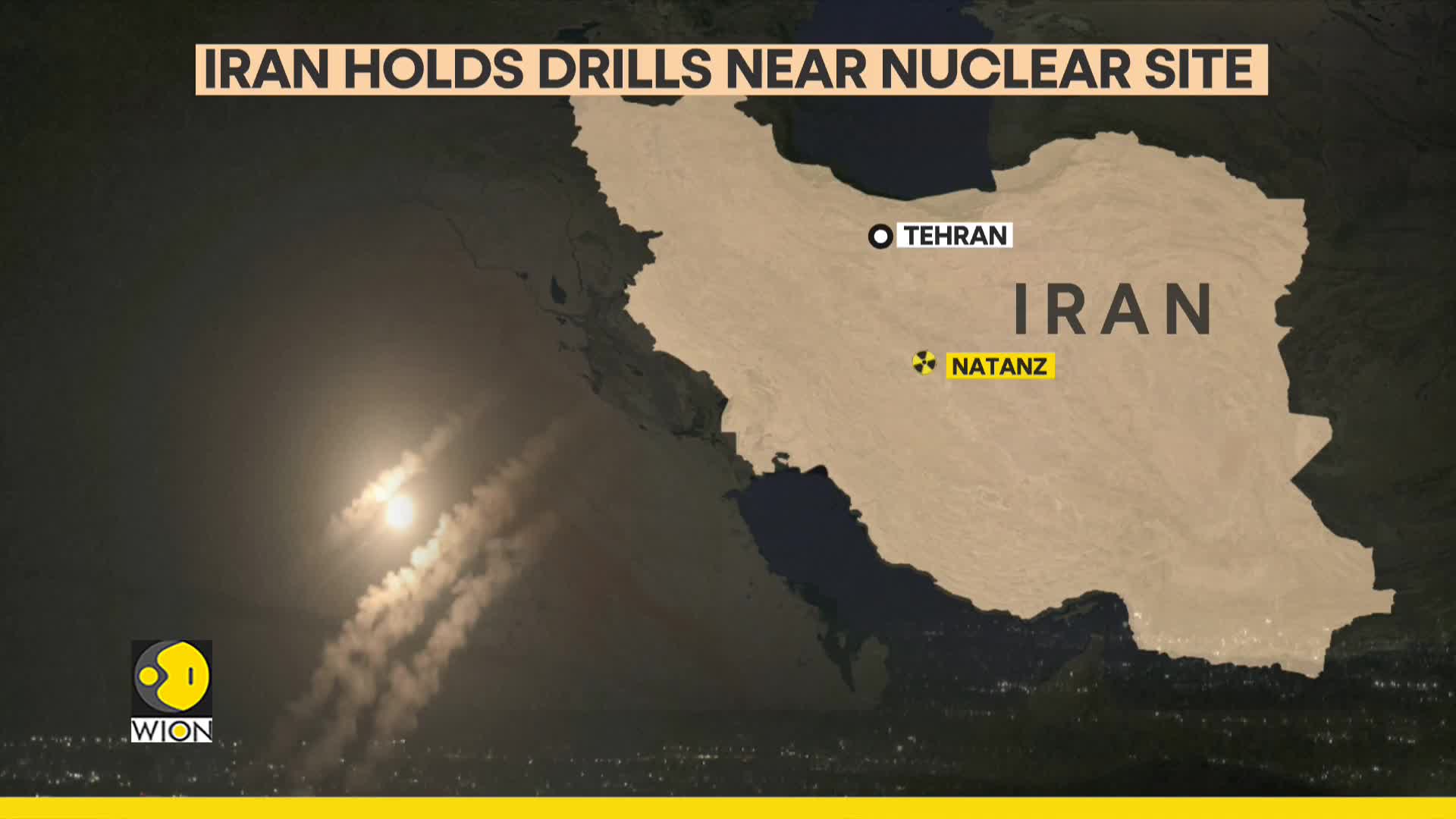 Iran Conducts Air Defense Drills Near Natanz Nuclear Site