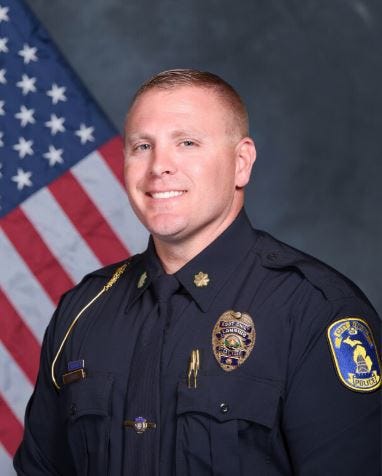 Lansing Police Chief Rob Backus names Eric Pratl as assistant chief