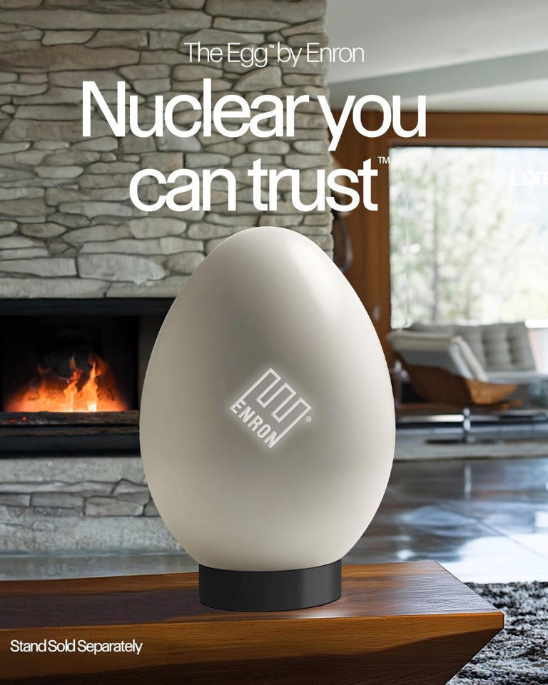 Enron Egg parody unveils world’s first ‘at-home’ nuclear reactor and baffles internet