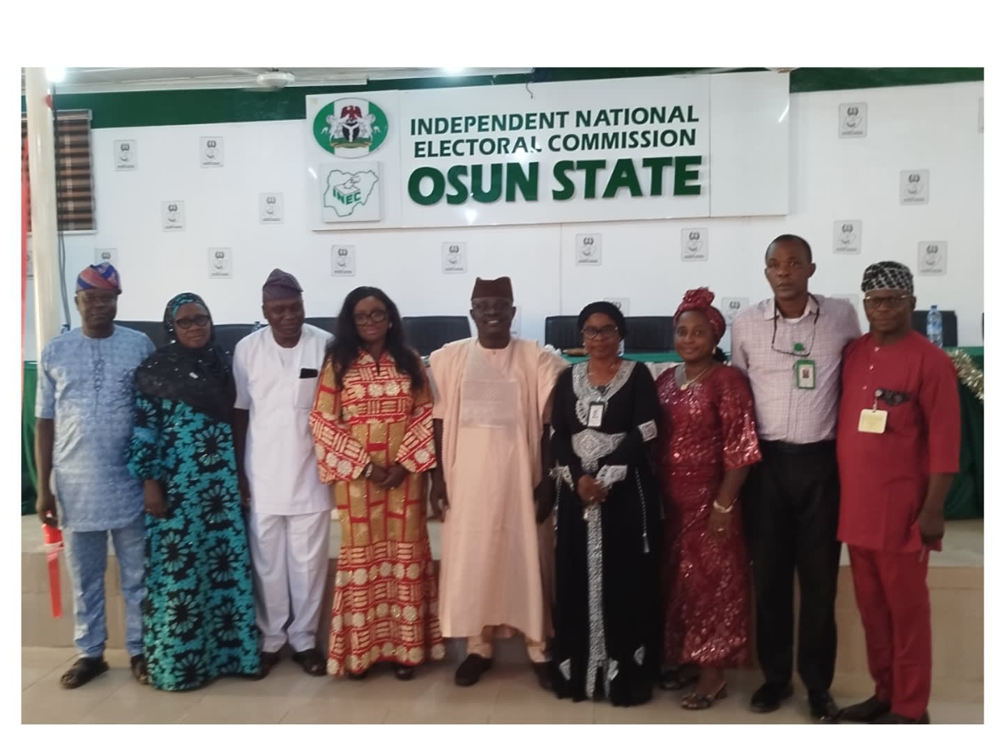 Osun INEC REC sets target for staff, welcomes new Administrative Secretary