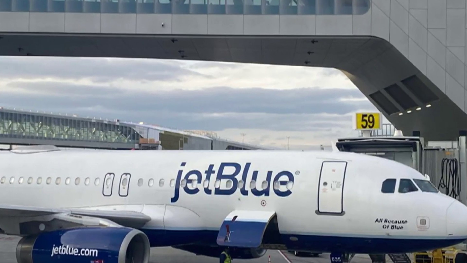 Two people found dead in the landing gear of a JetBlue plane