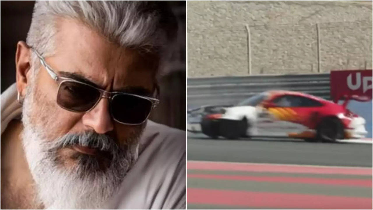 Ajith's Car Crashes On Racing Track At Speed Of 180 KM, Manager ...