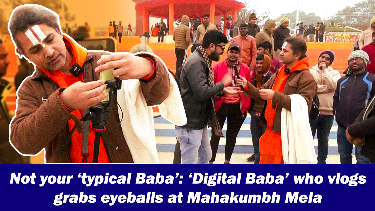 Not your ‘typical Baba’: ‘Digital Baba’ who vlogs grabs eyeballs at ...