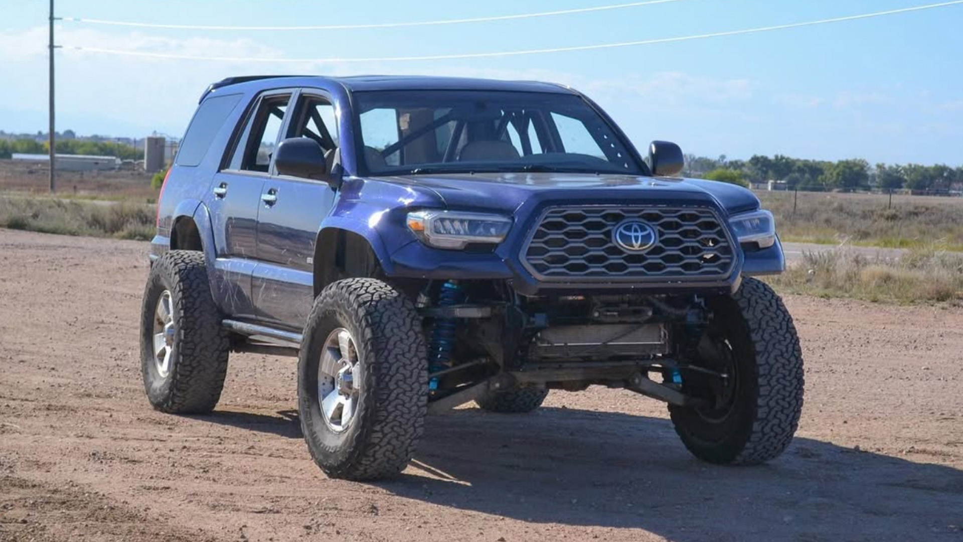 V8 Toyota 4Runner With a Tacoma Face Swap Works Way Better Than It Should