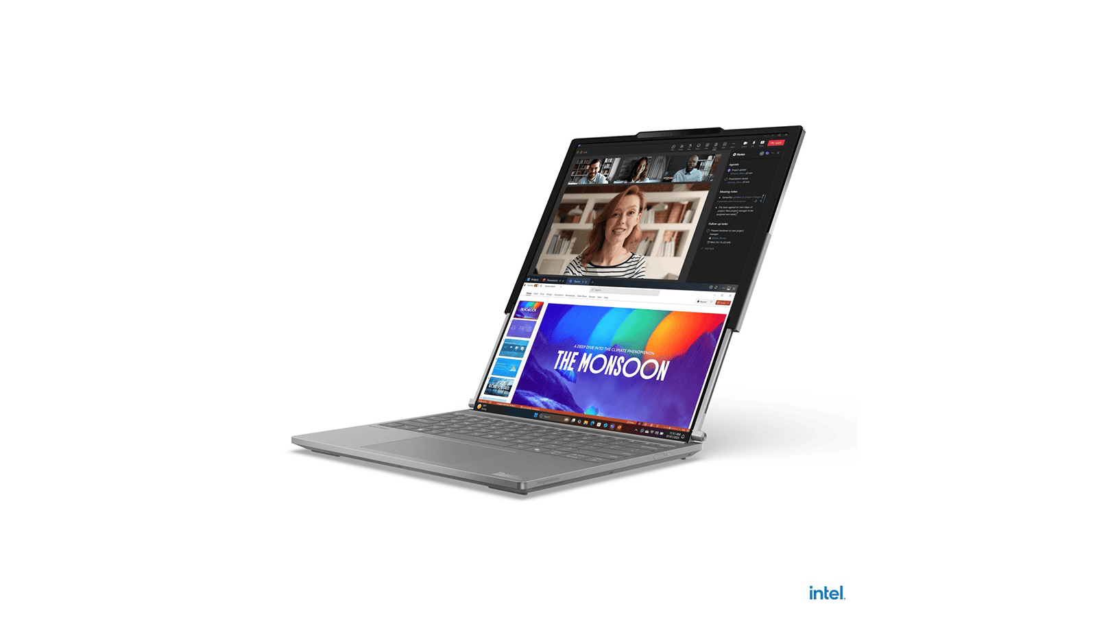 Lenovo announces the World's First Rollable Laptop, Available in Q1