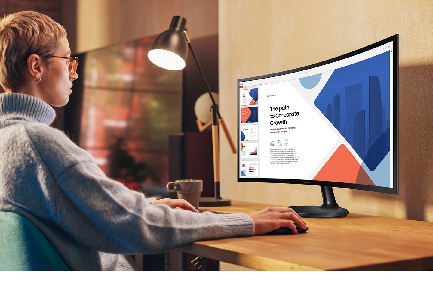 Save 39% on the 27-inch Samsung Essential S3 curved monitor and update ...