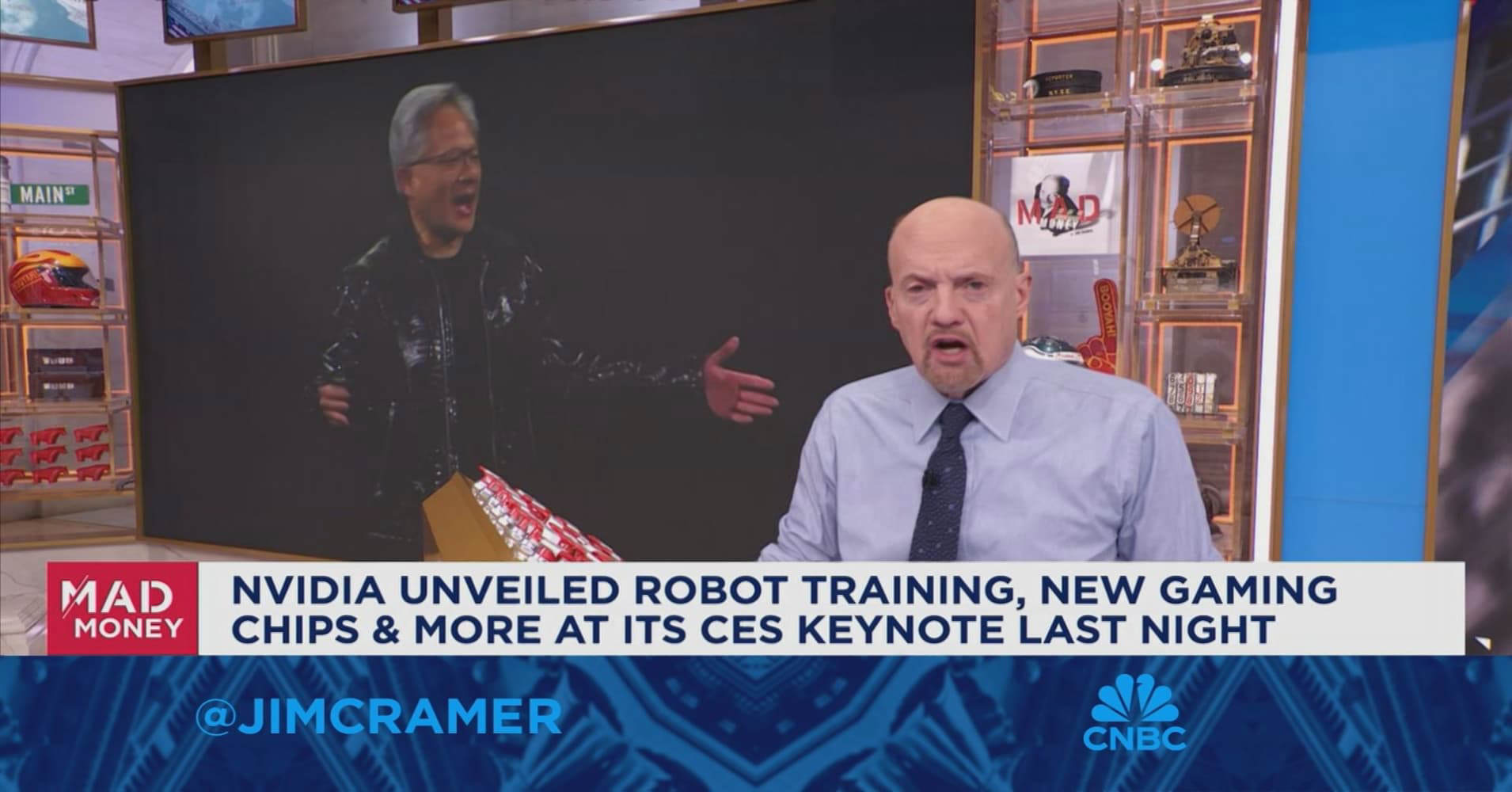 Jim Cramer on what 2025 could hold for Nvidia Jim Cramer on what 2025 could hold for Nvidia