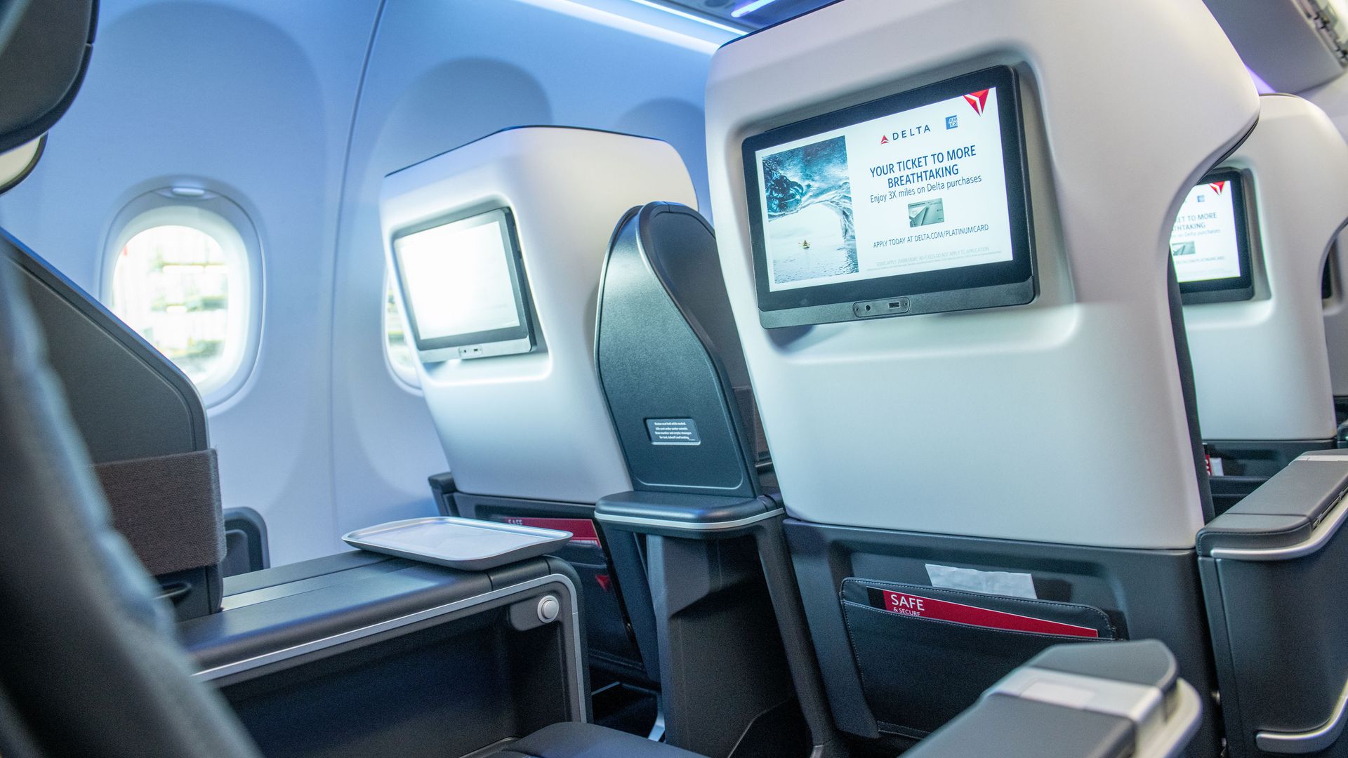 Delta’s giving its in-flight screens a major 4K HDR upgrade
