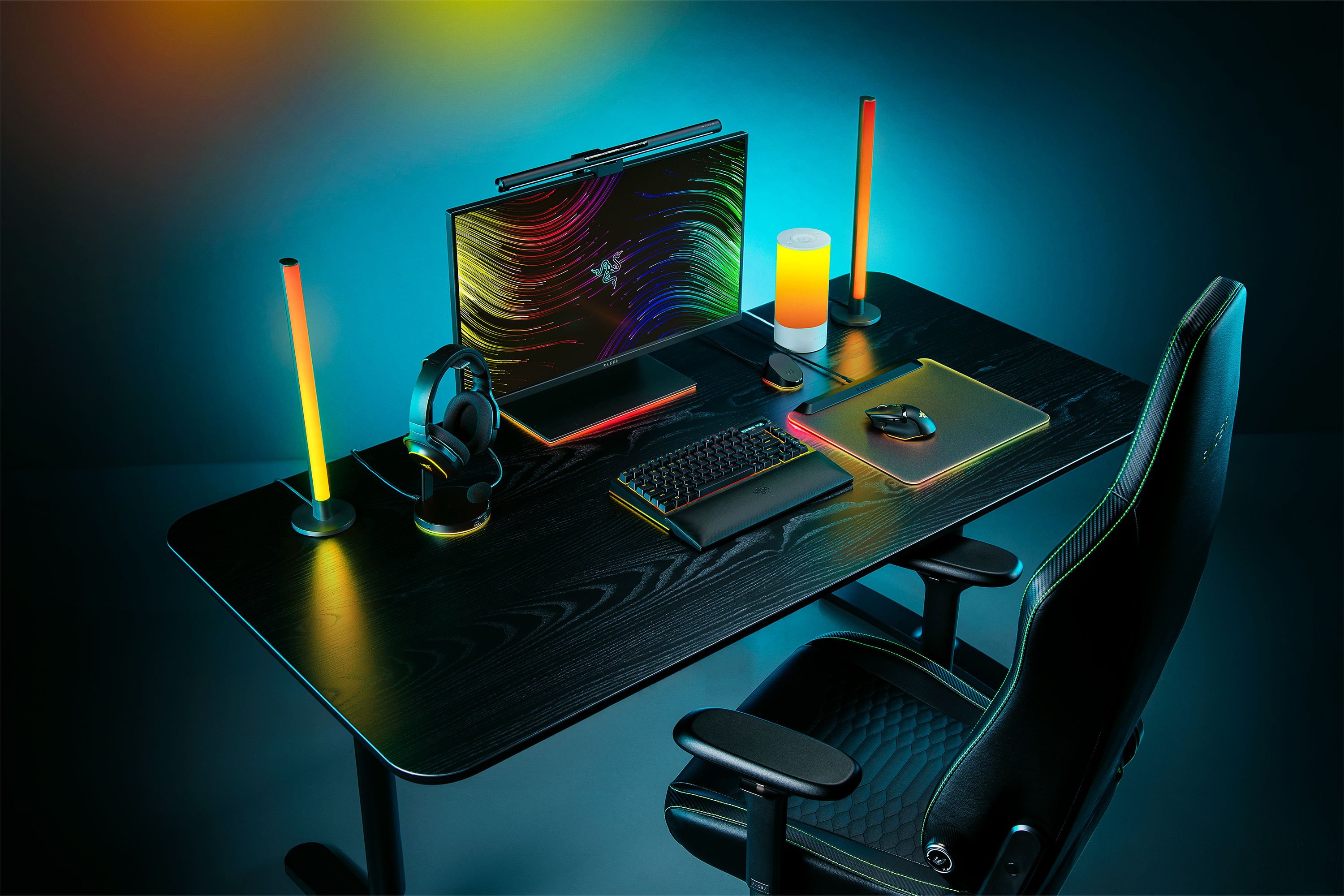 Razer's new lineup of products is full of RGB