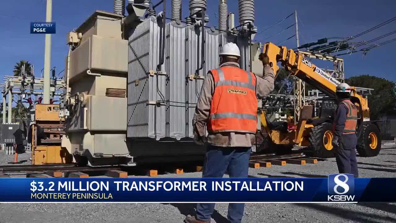 PG&E installs new Monterey transformer to enhance grid reliability