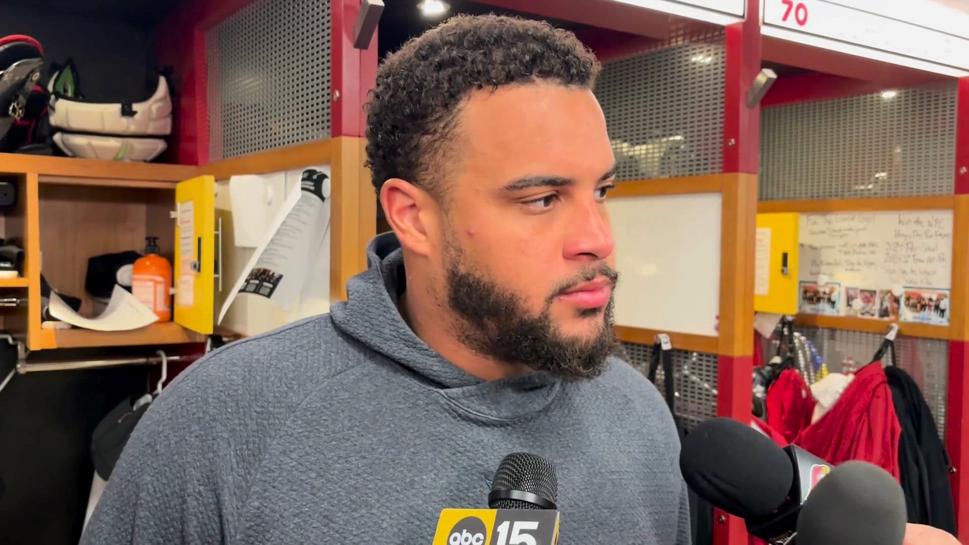 Arizona Cardinals OL Isaiah Adams Reflects on Rookie Year