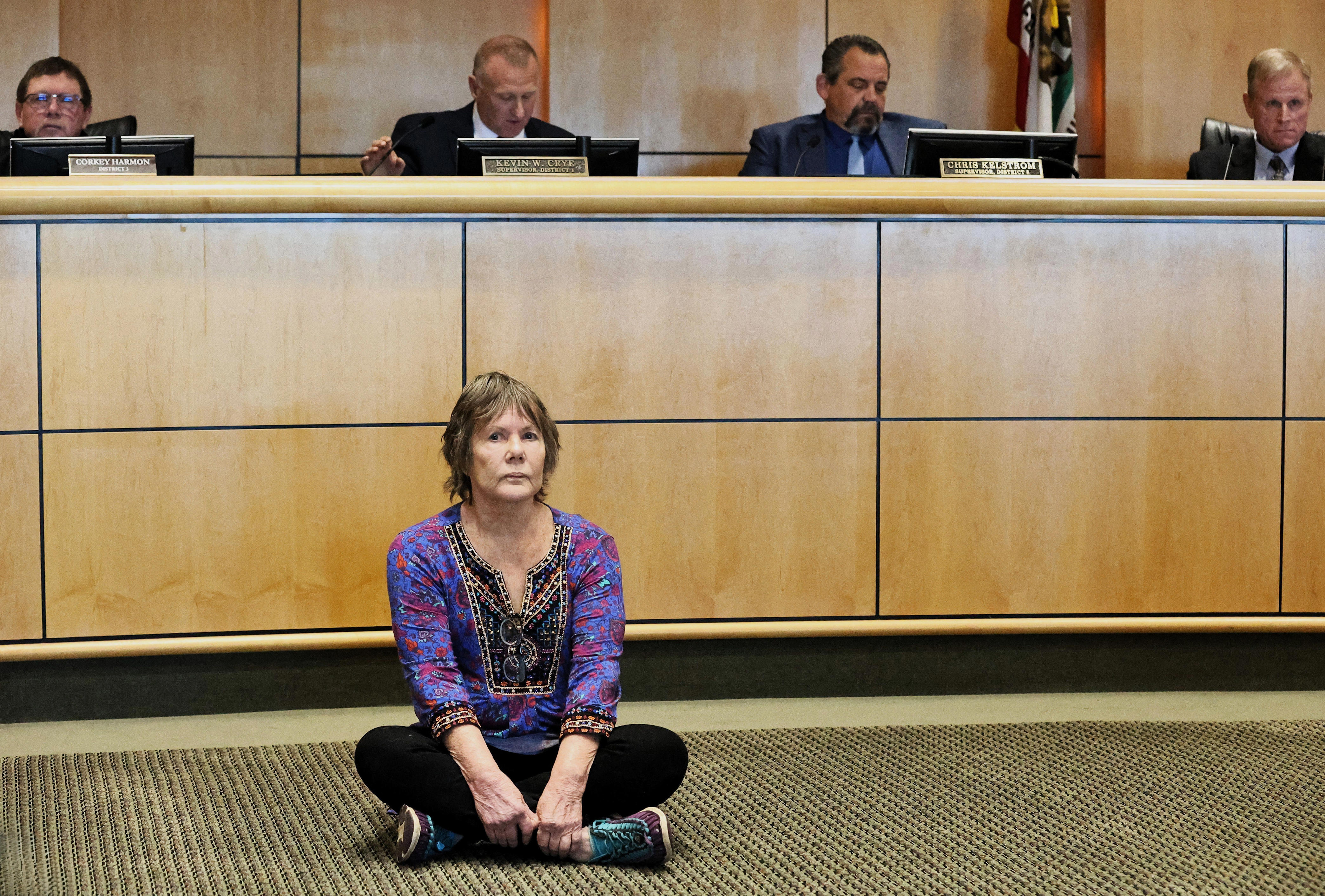 Update: Woman found guilty of disturbing Shasta supervisors' meeting