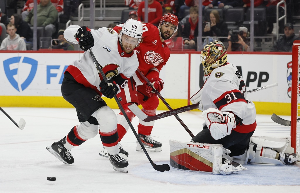 Patrick Kane's power-play goal in OT lifts Red Wings past Senators for ...