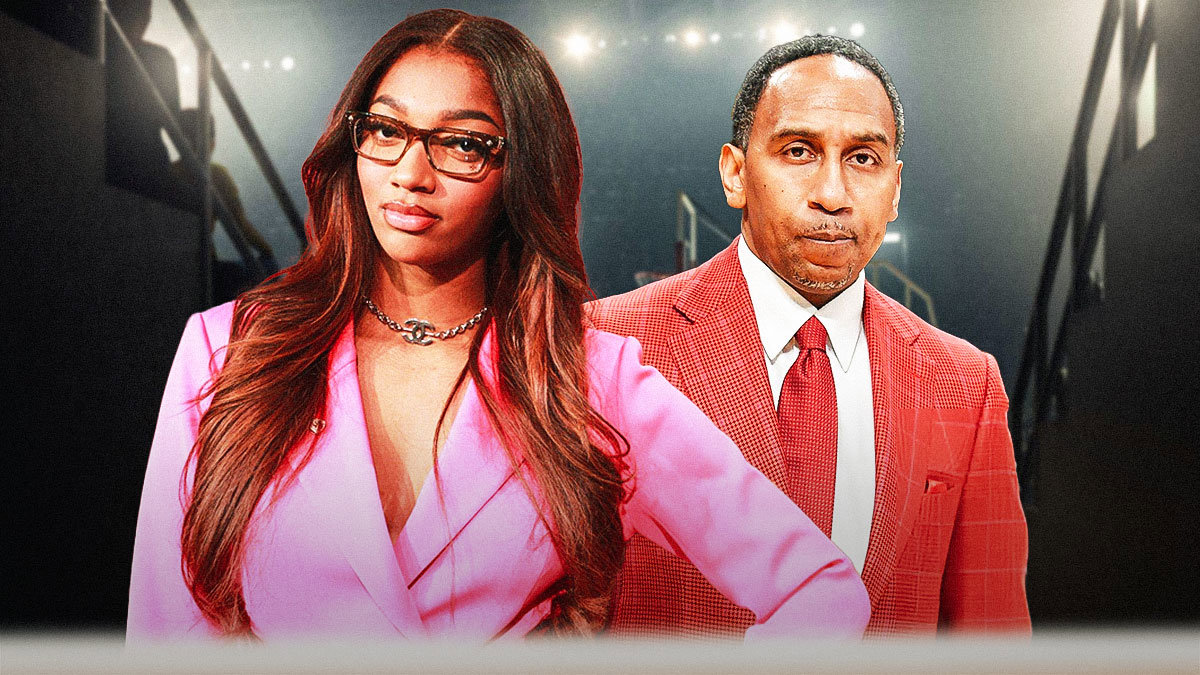 Stephen A. Smith weighs in on seductive Angel Reese selfie Stephen A. Smith weighs in on seductive Angel Reese selfie