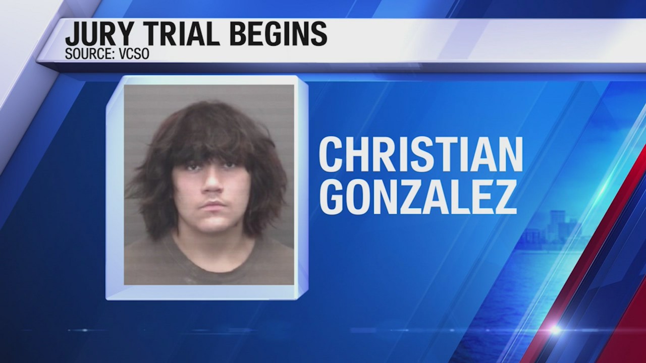 Trial underway for Christian Gonzalez