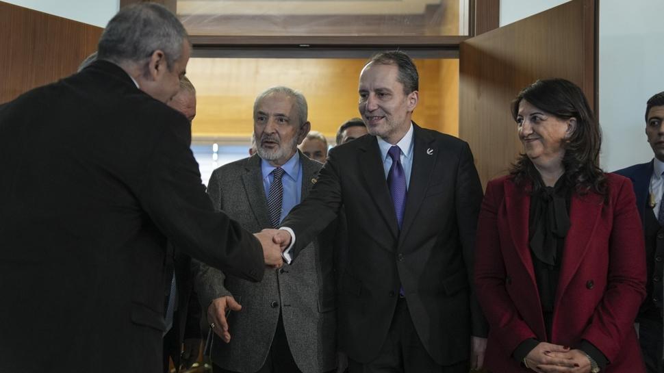 Yeniden Refah Partisi, DEM Parti heyetiyle görüştü