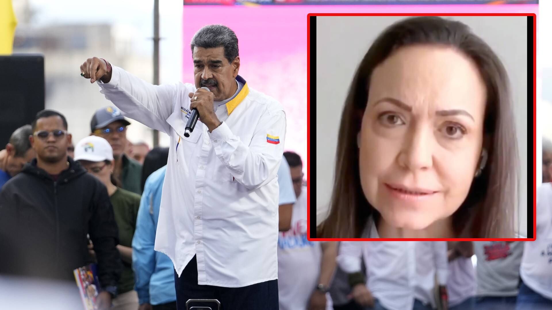 Venezuela: María Corina Machado denuncia que policía de Maduro está ...