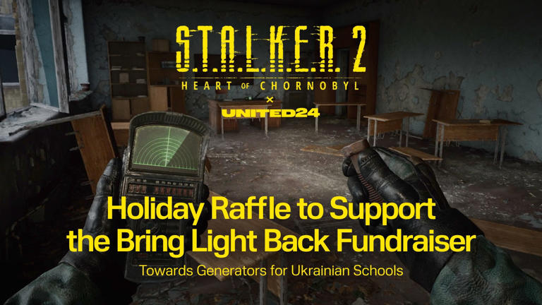 STALKER 2 kicks off special giveaway to fundraise for generators for ... STALKER 2 kicks off special giveaway to fundraise for generators for ...