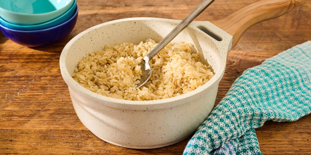 How to Cook a Perfect Pot of Brown Rice on the Stove