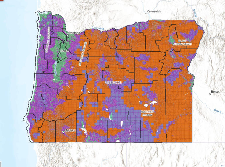 Why lawmakers are seeking to kill Oregon wildfire risk map for second time
