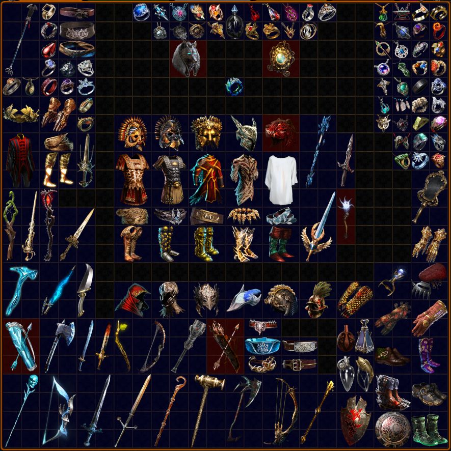 Path of Exile player casually posts mind-blowing collection of ultra ...