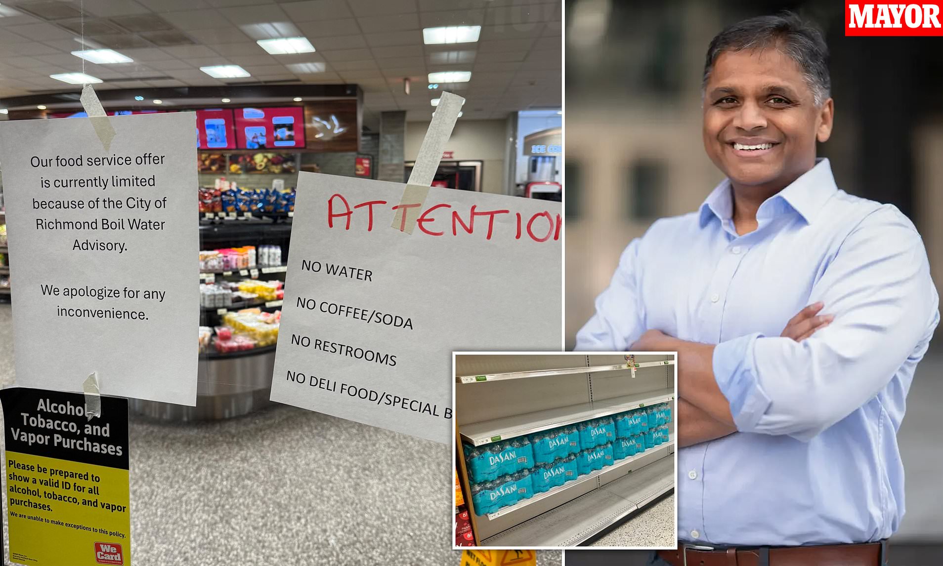 Residents blast Richmond mayor as water is cut off across city