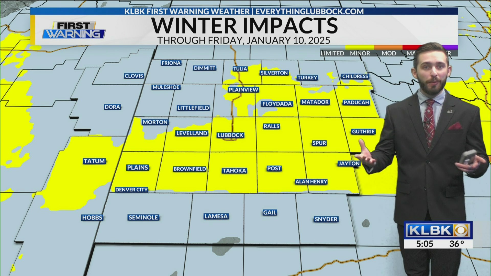 KLBK Weather 5 PM Update | Tuesday, January 7, 2025