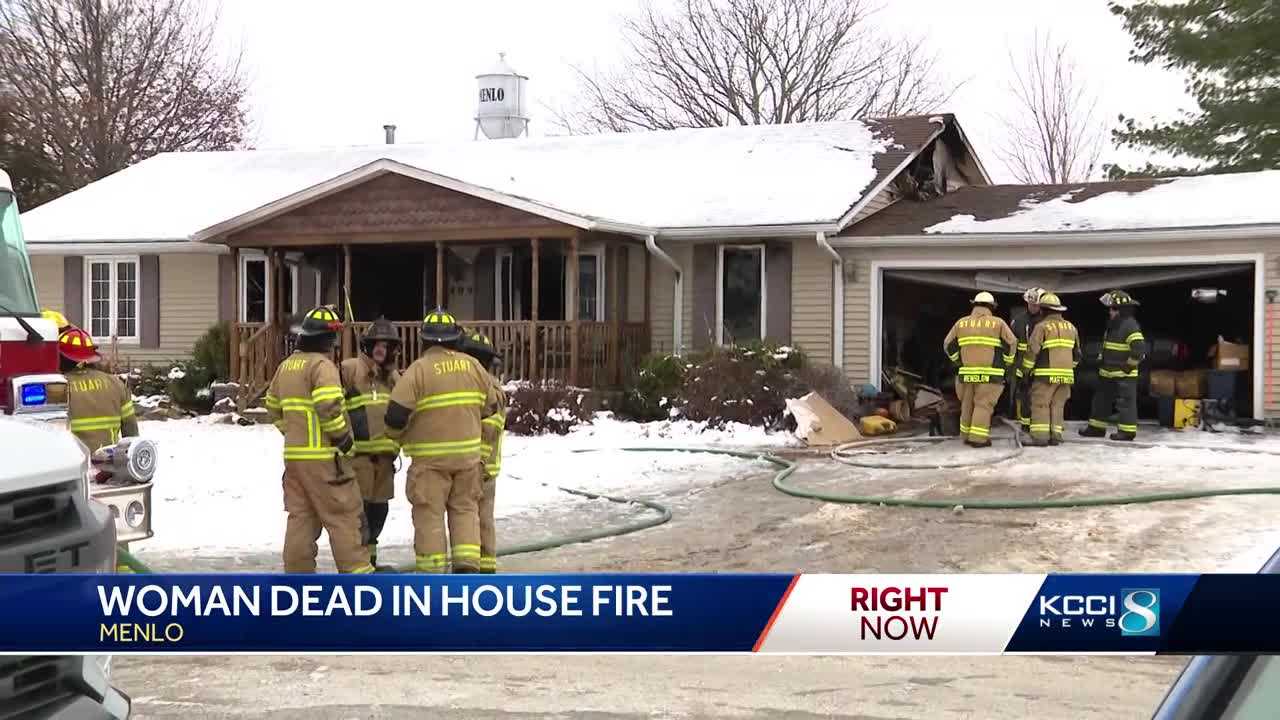 Authorities identify woman killed in Menlo, Iowa house fire