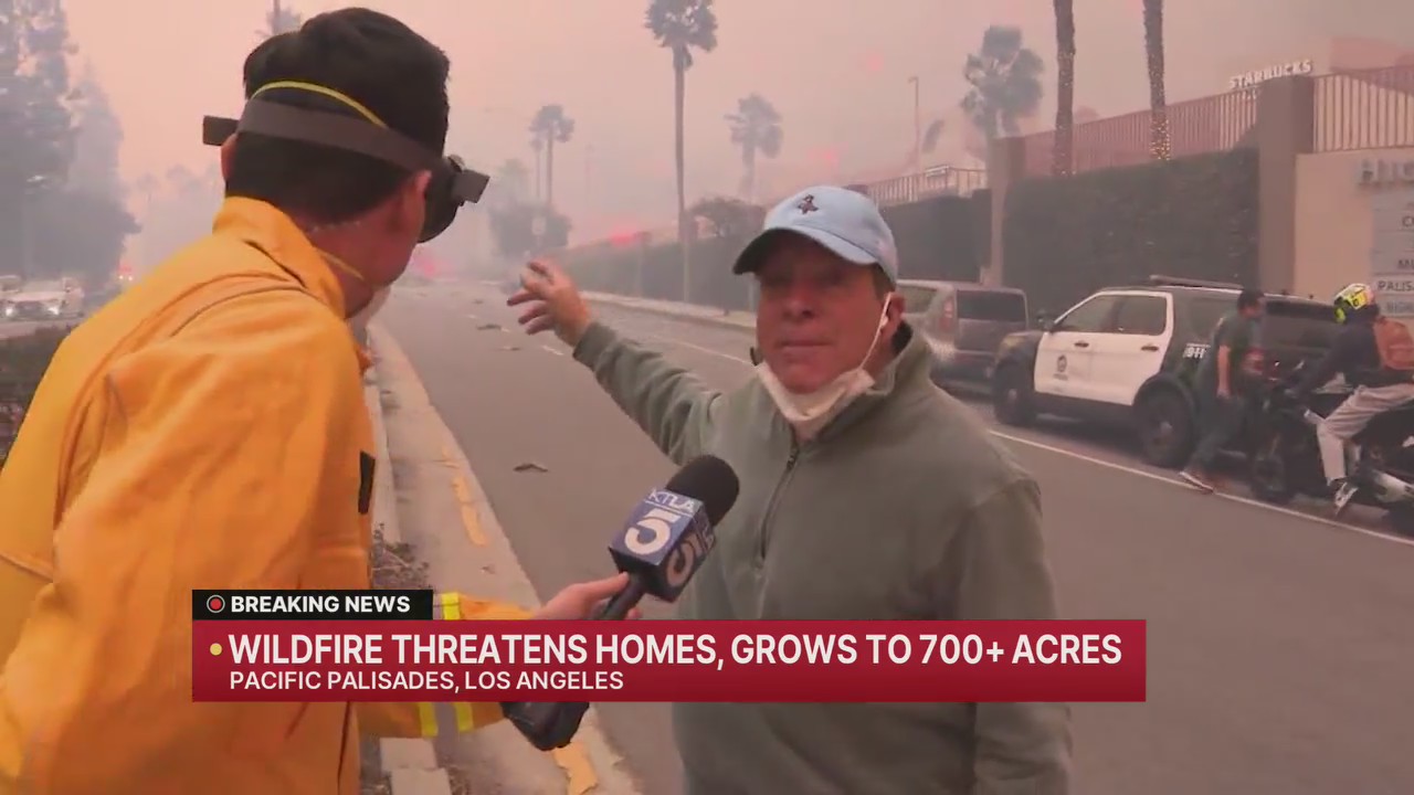 Massive SoCal wildfire burns over 700 acres