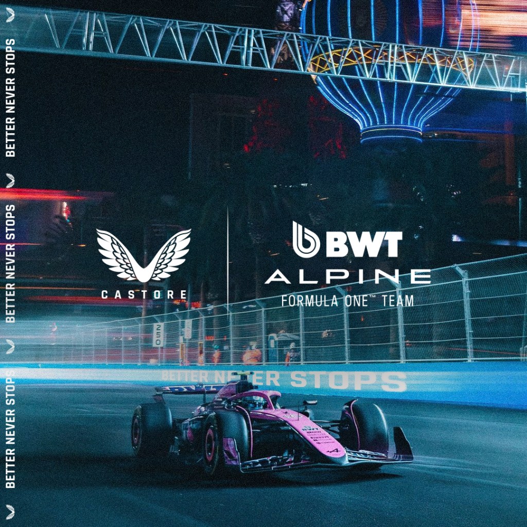 Castore Partners With BWT Alpine Formula 1 Team as Official Outfitter
