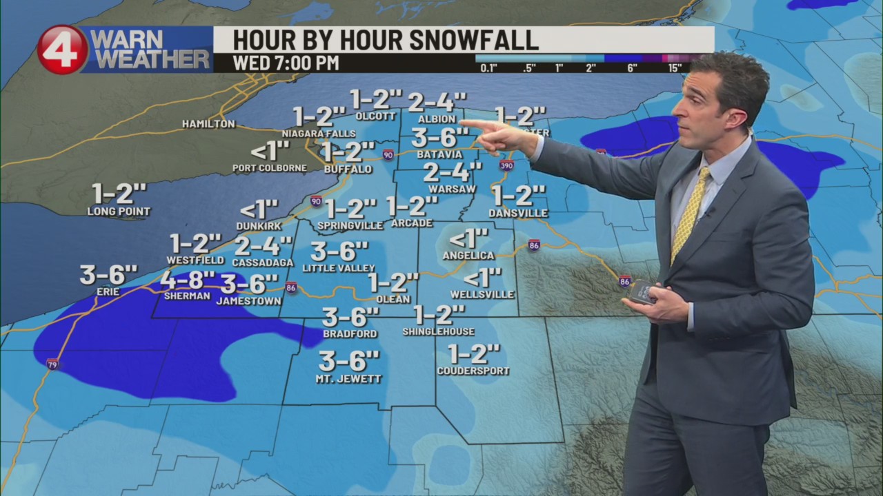 Buffalo weather update: 6 p.m., 1/7/25