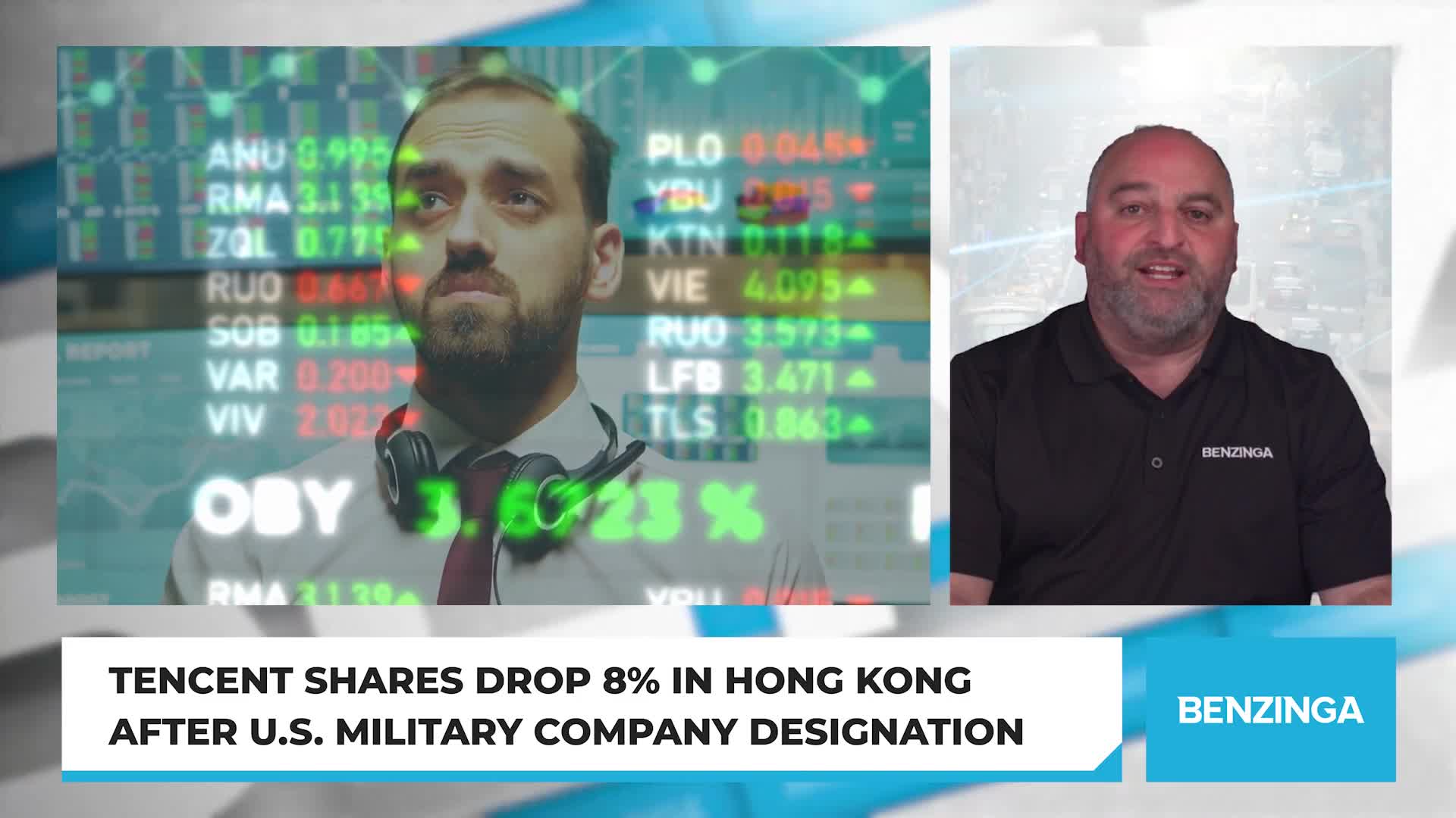 Tencent Shares Drop 8% In Hong Kong After U.S. Military Company Designation