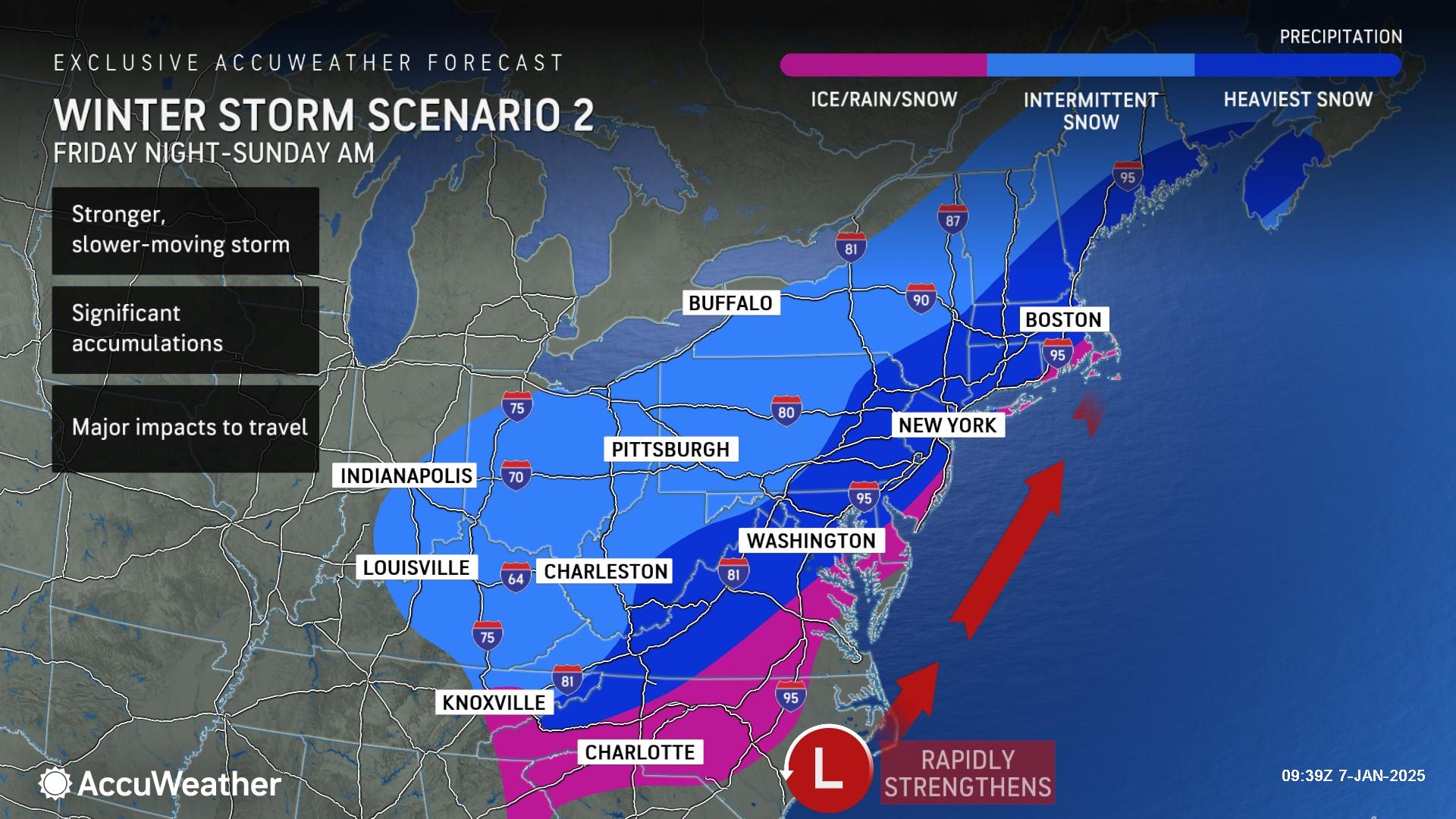Next round of snow is coming. Where will it hit Delaware? Here's what ...